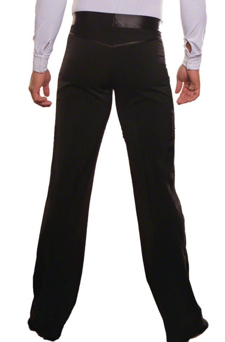 Men's Satin Stripe Latin Pant - MP2 – Dance America